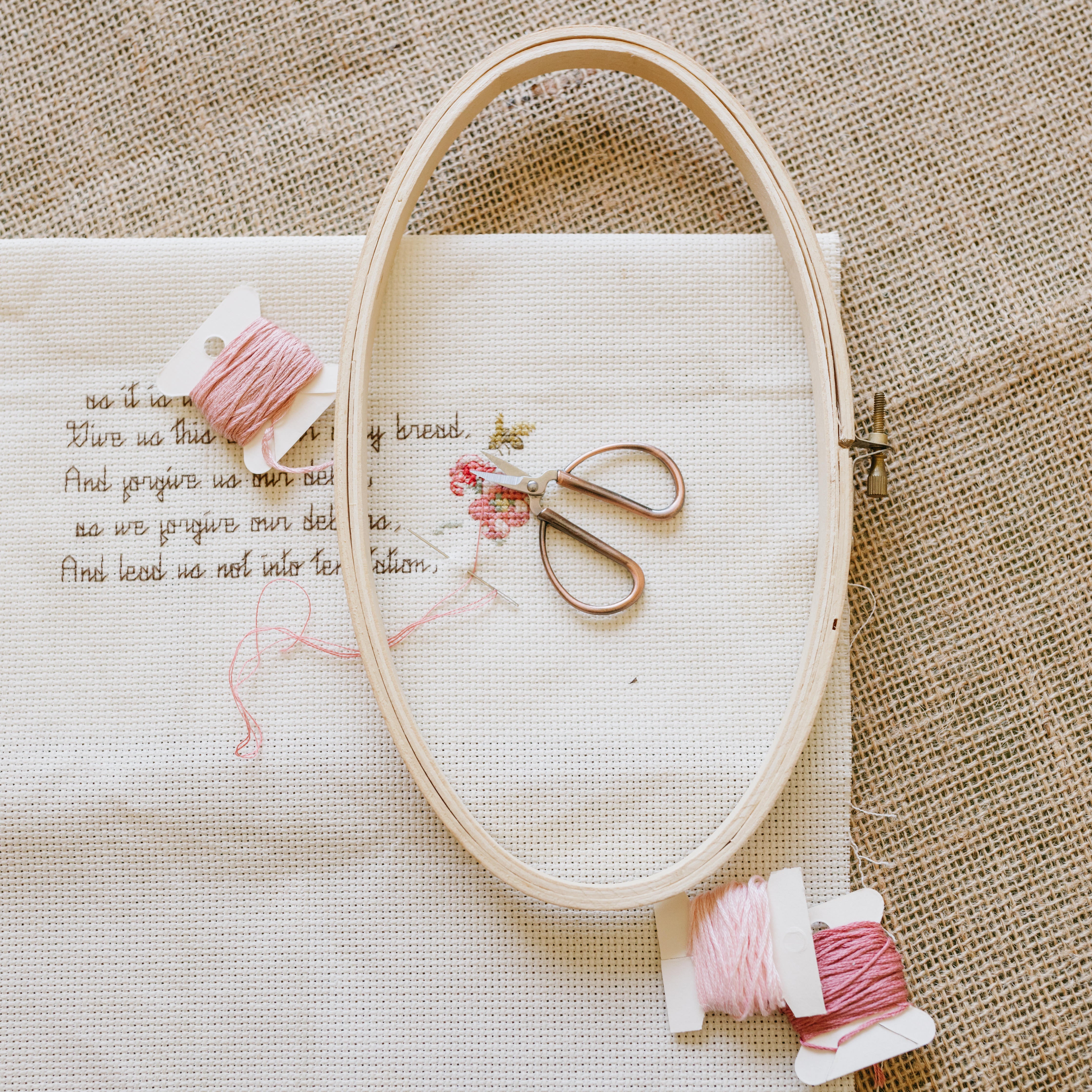 Embroidery + Cross Stitch | A Thrifty Notion